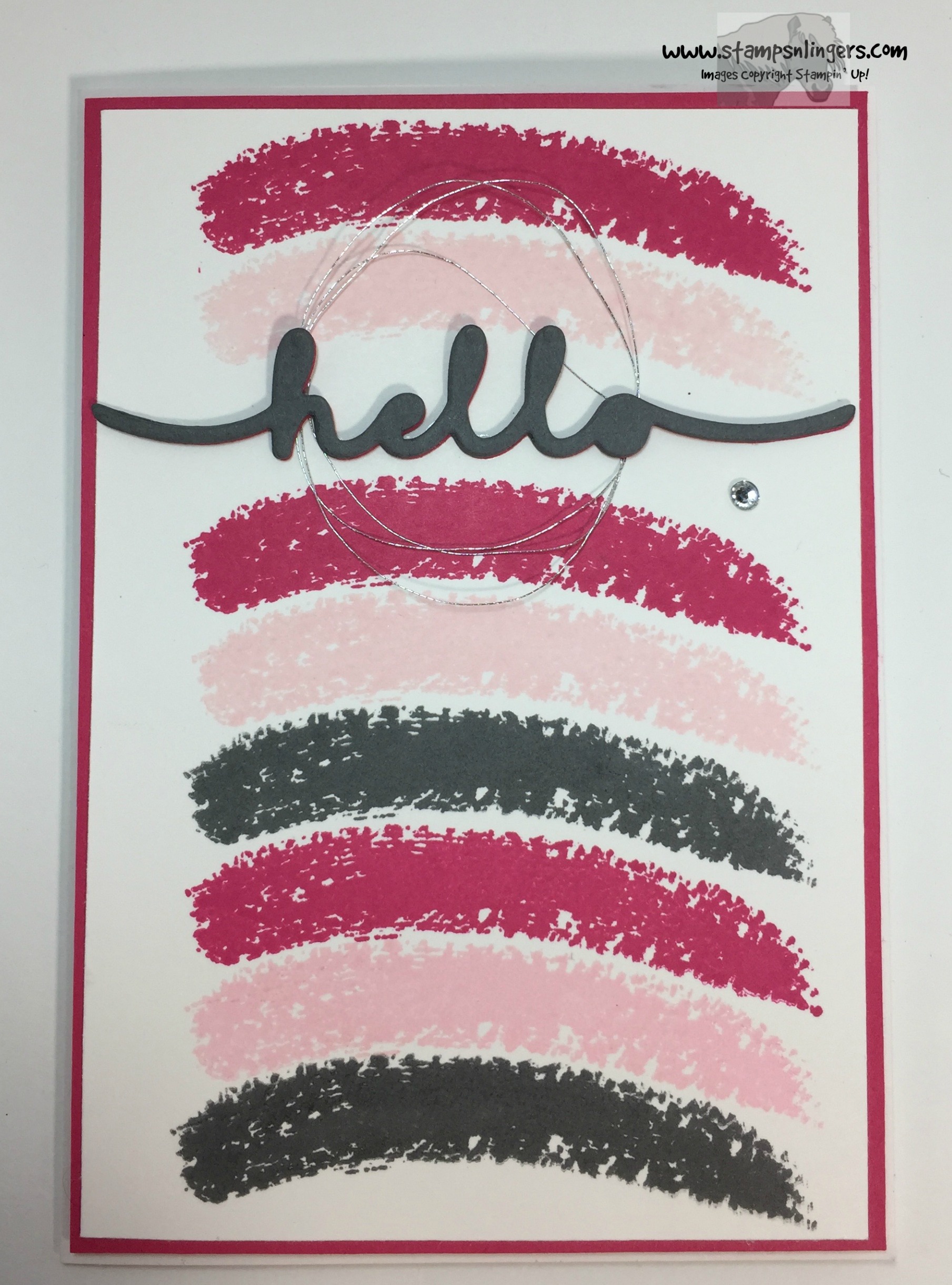 Stampin’ Up! Over the Rainbow Hello! | Stamps – n - Lingers