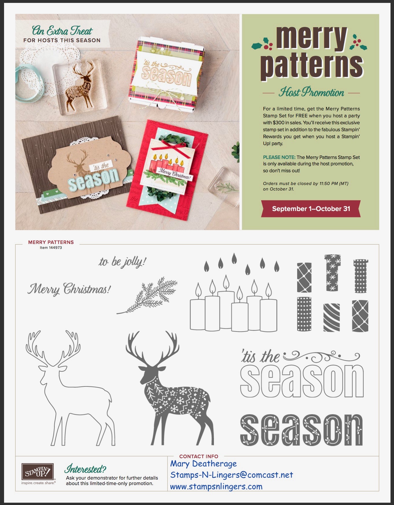 Stampin’ Up! Seasonal, Swirly, Sparkly Snowflakes | Stamps – n - Lingers