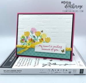 Stampin’ Up! Wildflower Path My Heart is Smiling | Stamps – n - Lingers
