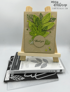 Stampin’ Up! Changing Leaves Sneak Peek in Greens Card | Stamps – n ...