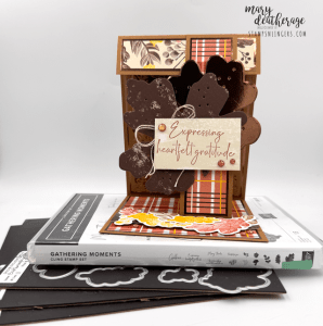 Stampin’ UP! Amber Gathering Triple Display Easel Card for Creative ...