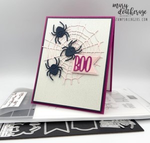 Stampin’ Up! Shimmering Web of Fun Sneak Peek Halloween Card | Stamps ...